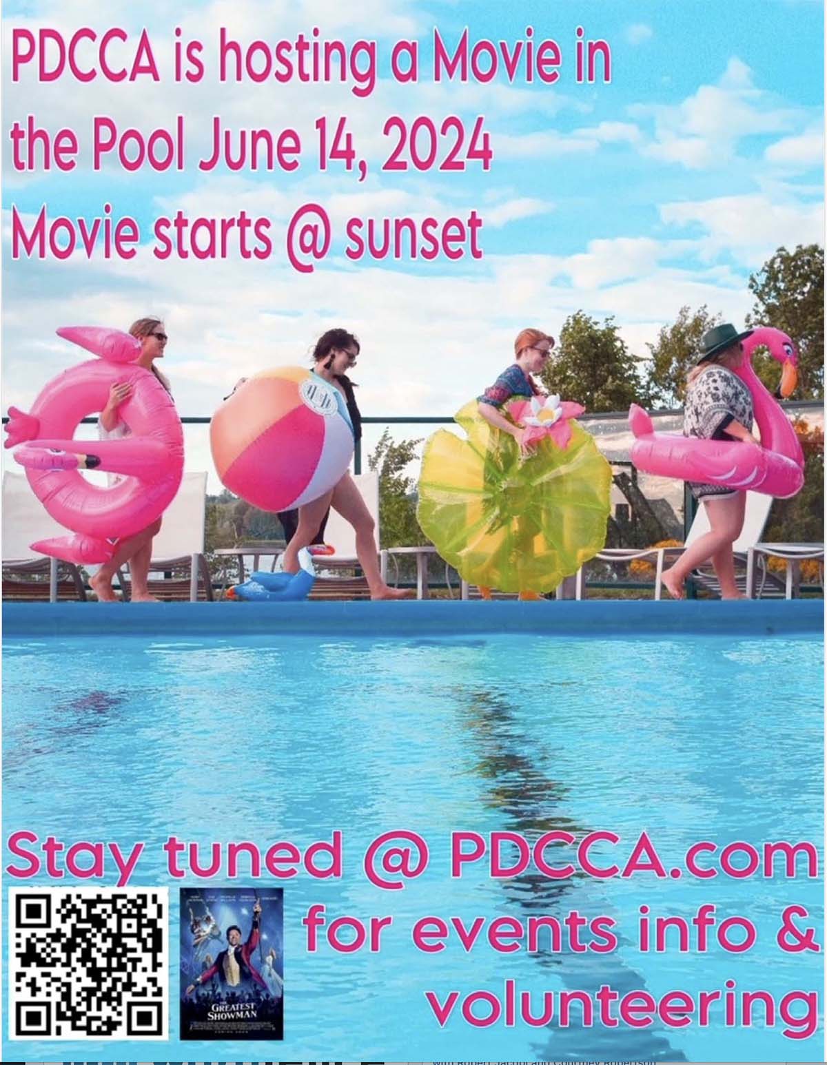 Movie at the Pool Night - June 14th, 2024